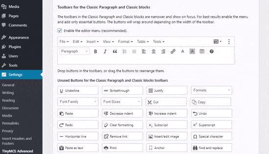 چگونه اندازه قلم را به راحتی در وردپرس تغییر دهیم - 4 روش مختلف در تیلو وب